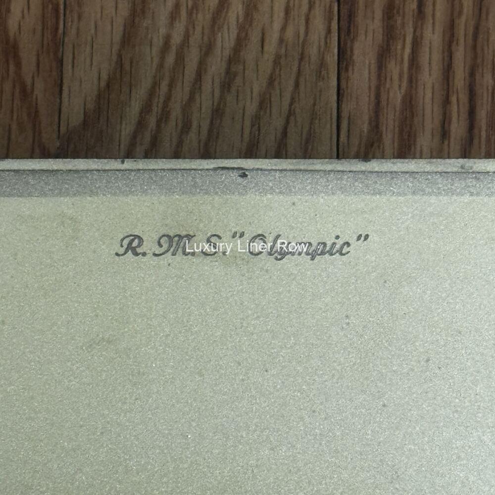 Olympic Souvenir Cigarette Case - Luxury Liner Row